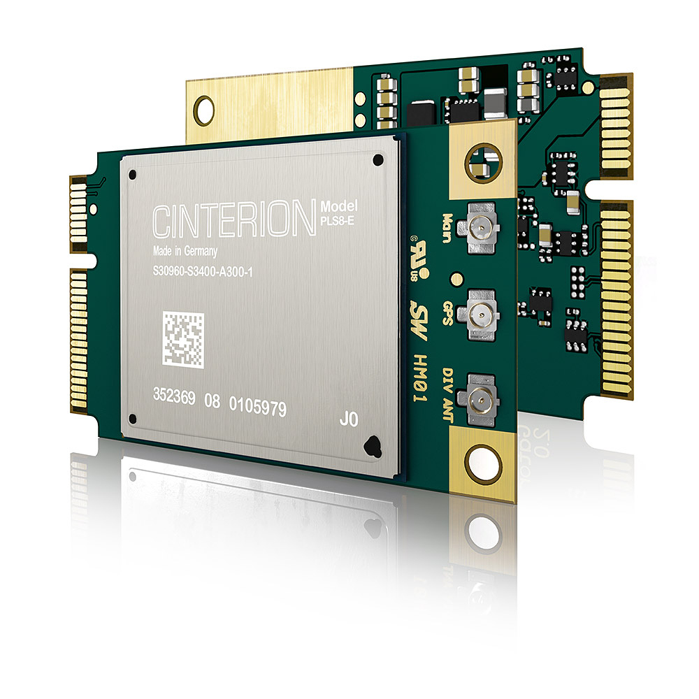 Base HAT compatible: Cinterion mPLS8 - 3G/4G