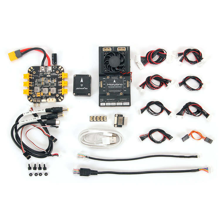 Sixfab 4g Holybro Pixhawk RPi CM4 Baseboard + Pixhawk 6x flight controller module + RPI CM4 - 3G/4G